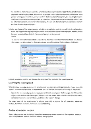 Guida all'utilizzo di MemoQ | PDF