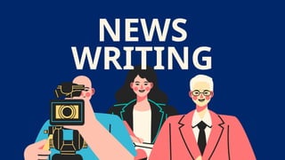 News Writing (Types of Lead, How to Write a Lead) | PPTX
