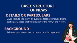 News Writing (Types of Lead, How to Write a Lead) | PPTX