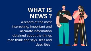 News Writing (Types of Lead, How to Write a Lead) | PPTX