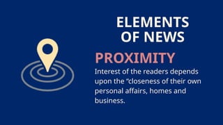 News Writing (Types of Lead, How to Write a Lead) | PPTX