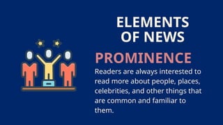 News Writing (Types of Lead, How to Write a Lead) | PPTX