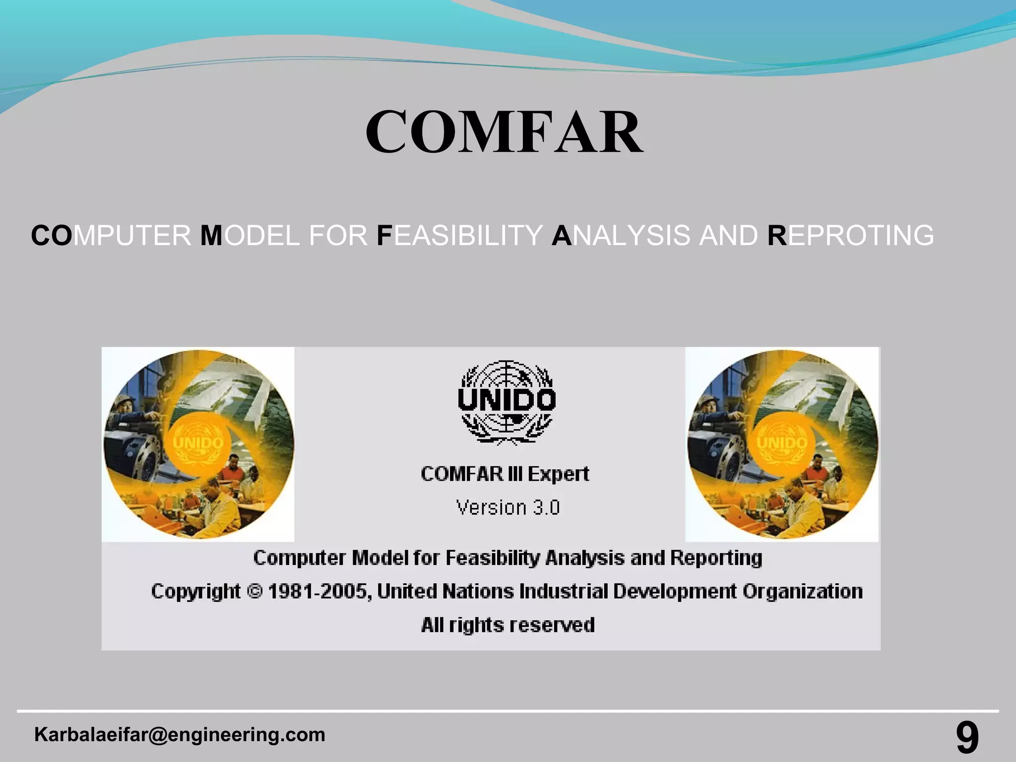COMFAR Expert | PPT