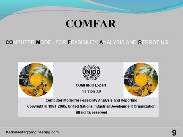COMFAR Expert | PPT