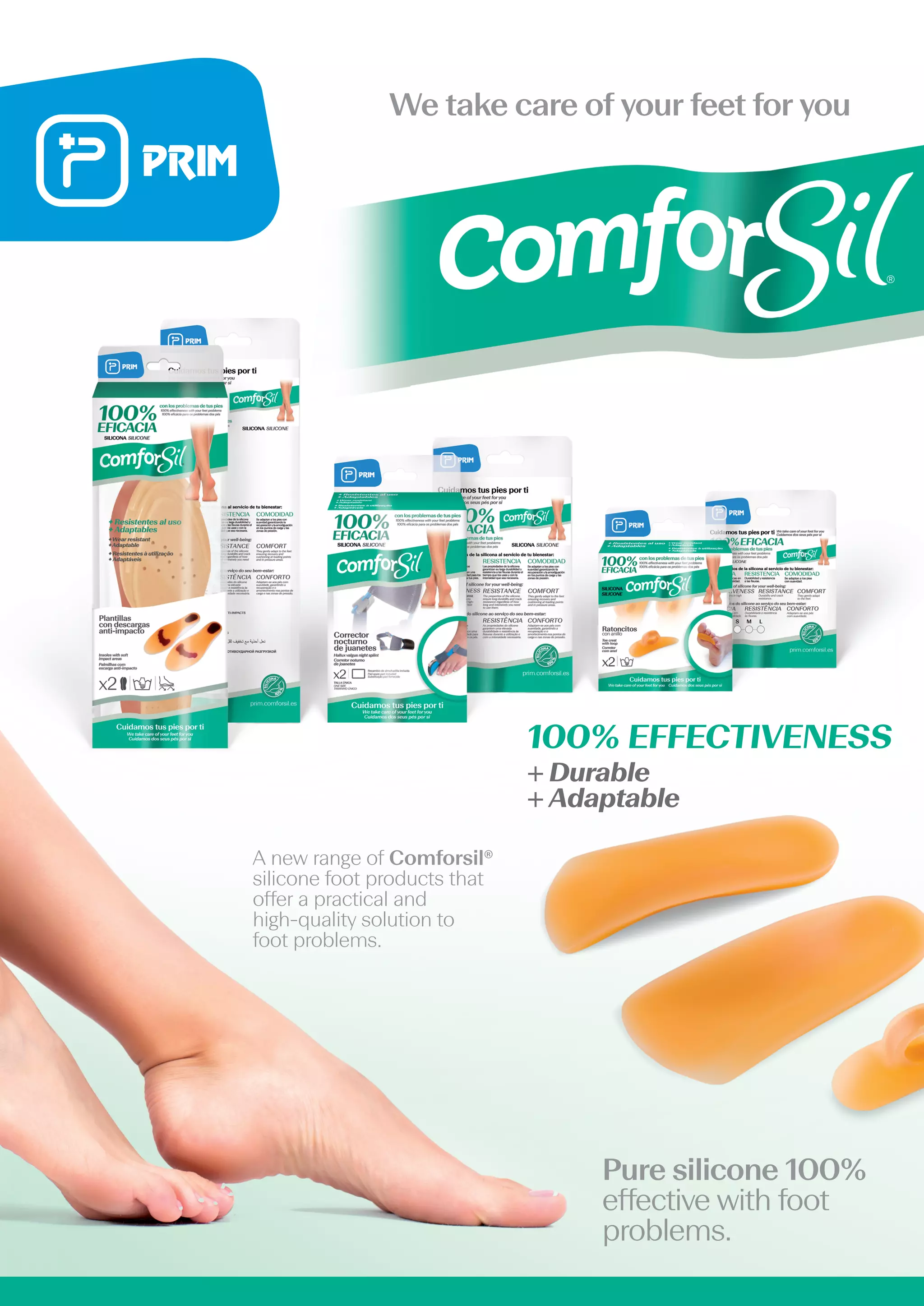 Prim Orthopaedic Comfort-Sil Line for Feet | PDF