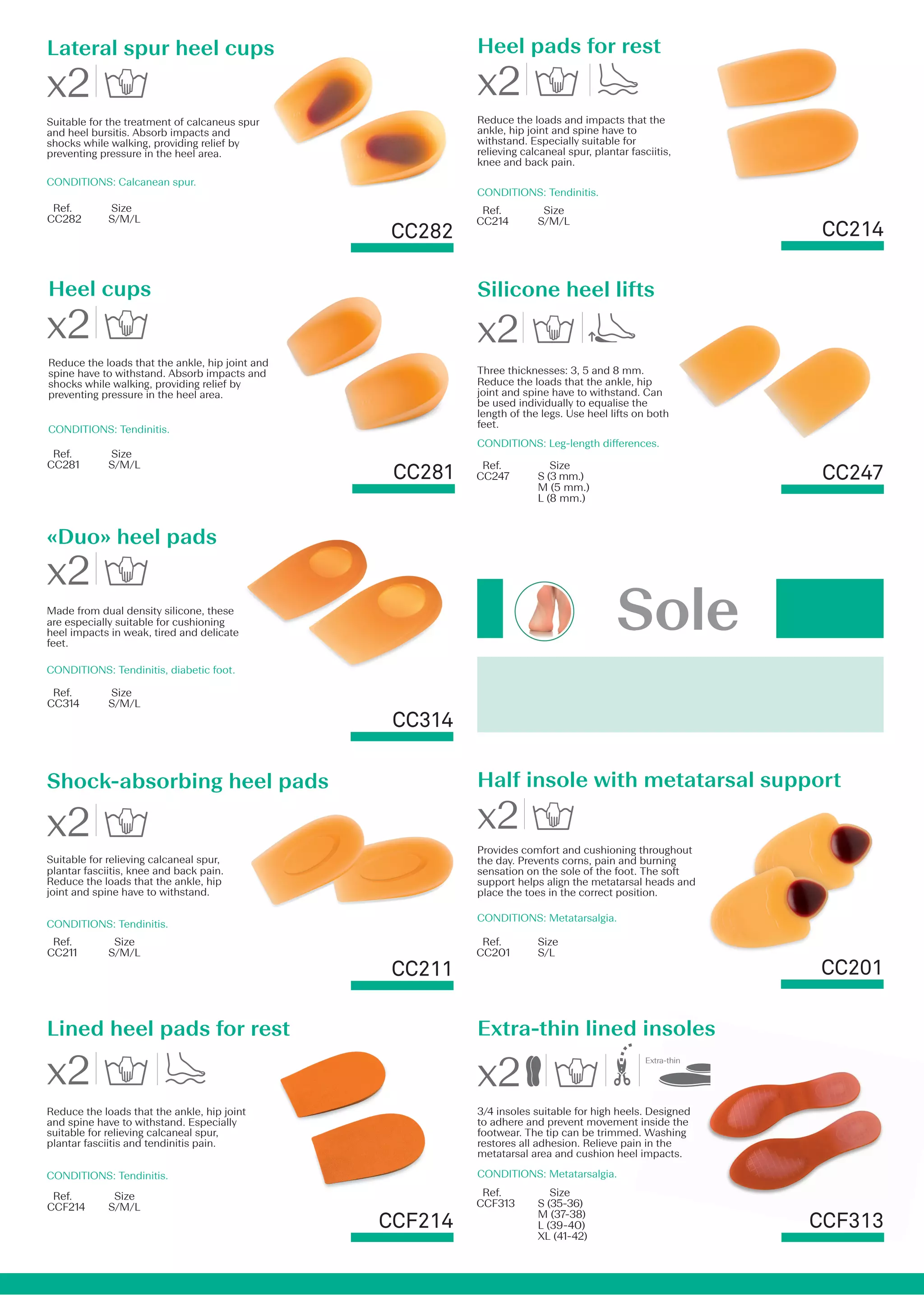 Prim Orthopaedic Comfort-Sil Line for Feet | PDF