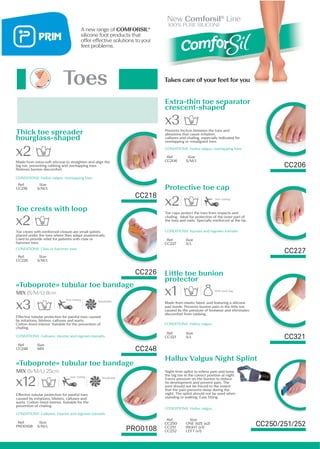 Prim Orthopaedic Comfort-Sil Line for Feet | PDF
