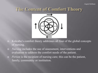 Comfort Theory Application of Katherine Kolcaba | PDF