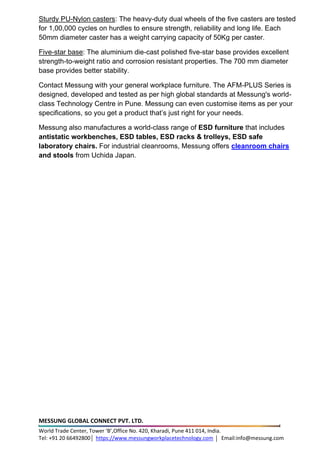 COMFORT AND CONVENIENCE FOR GENERAL WORKPLACES: MESSUNG AFM-PLUS | PDF ...