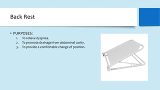 Comfort & comfort devices | PPTX