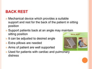 Comfort devices | PPTX