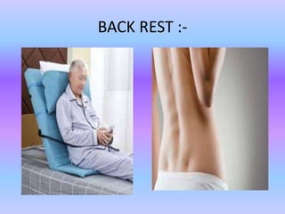 Comfort devices | PPTX