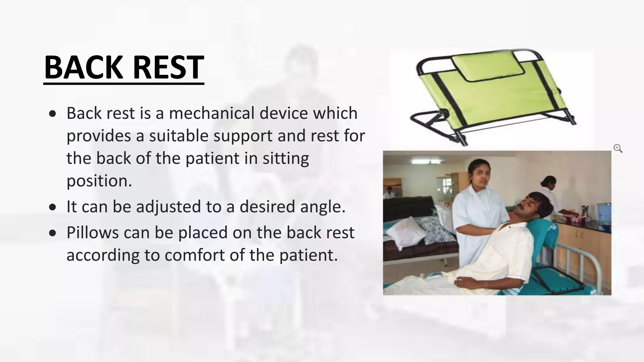 Comfort devices | PPTX