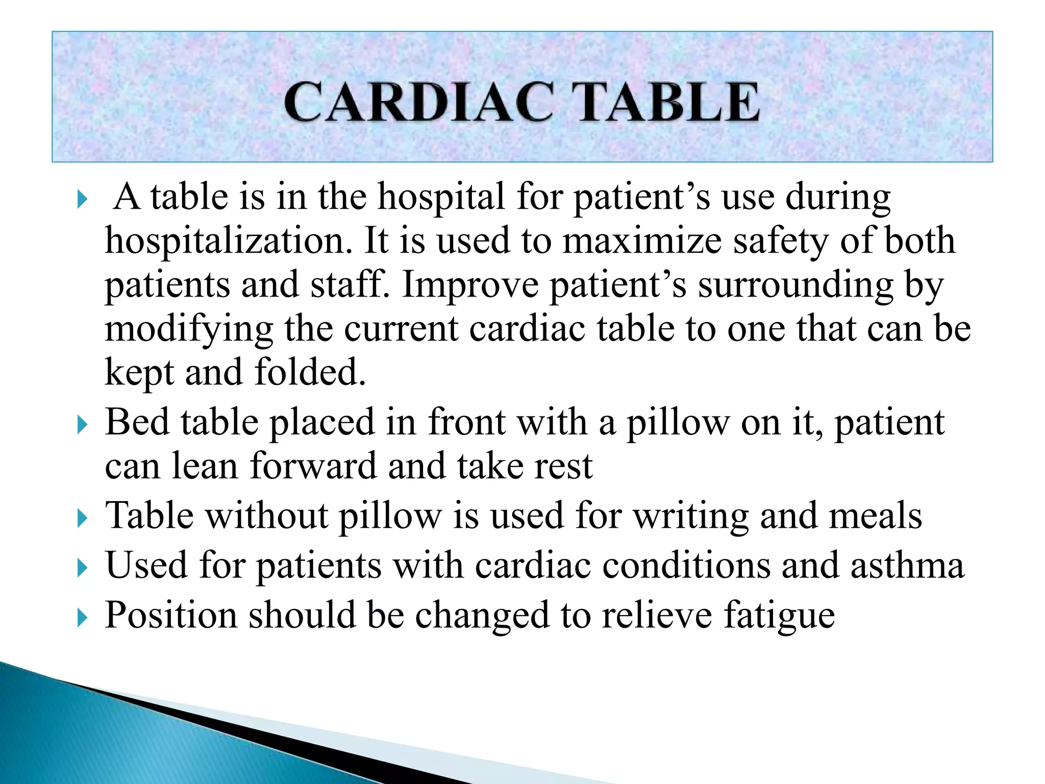 Comfort devices | PPTX