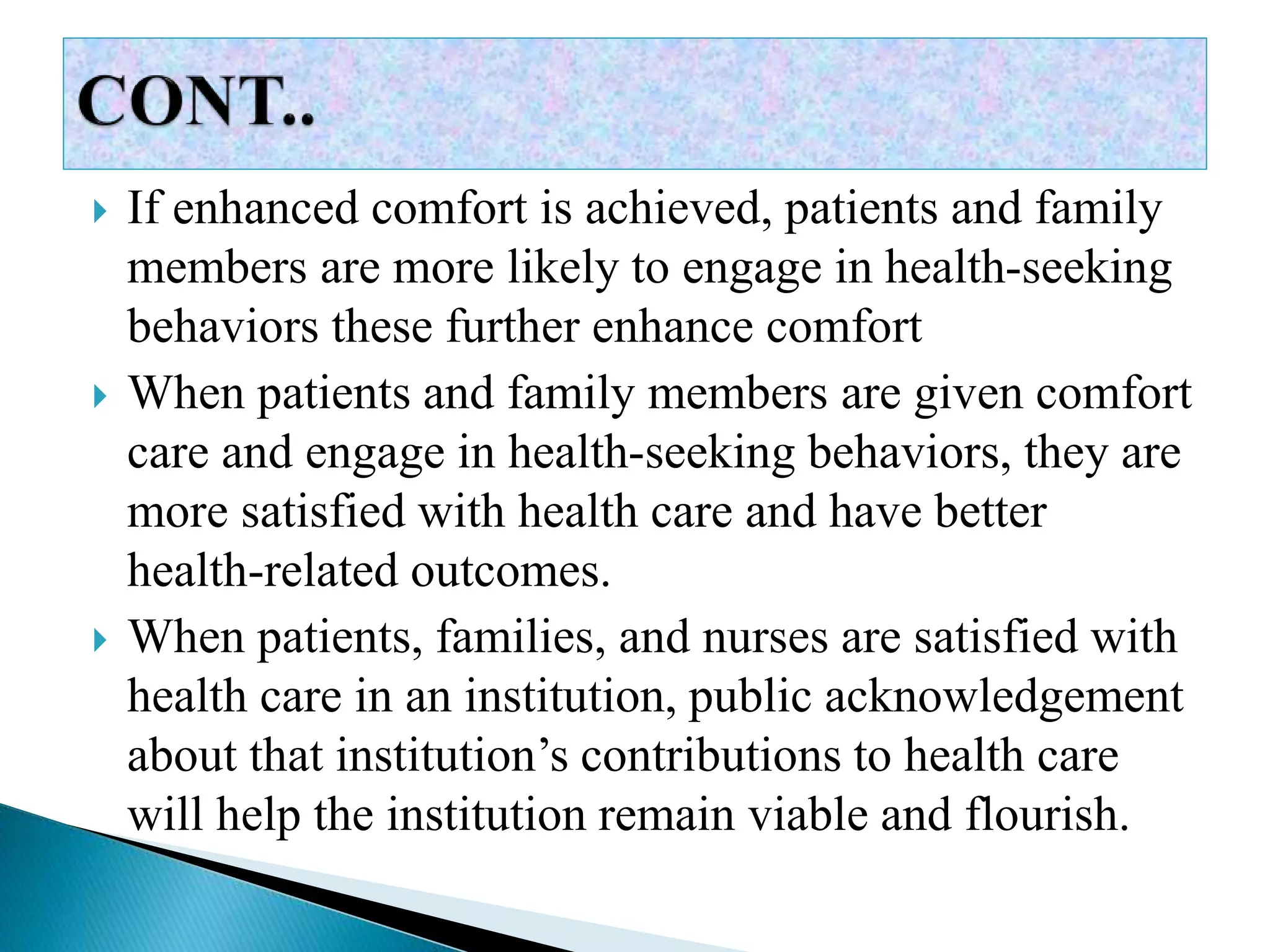 Comfort devices | PPTX