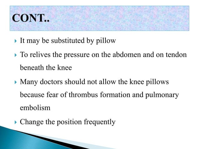 Comfort devices | PPTX