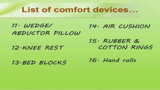 Comfort Devices.pptx