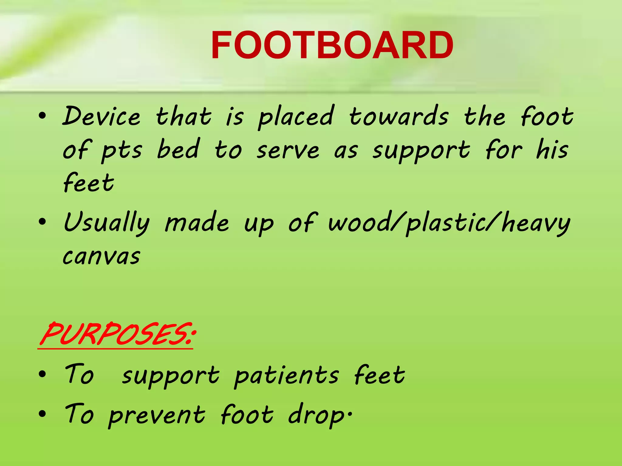 Comfort devices | PPTX