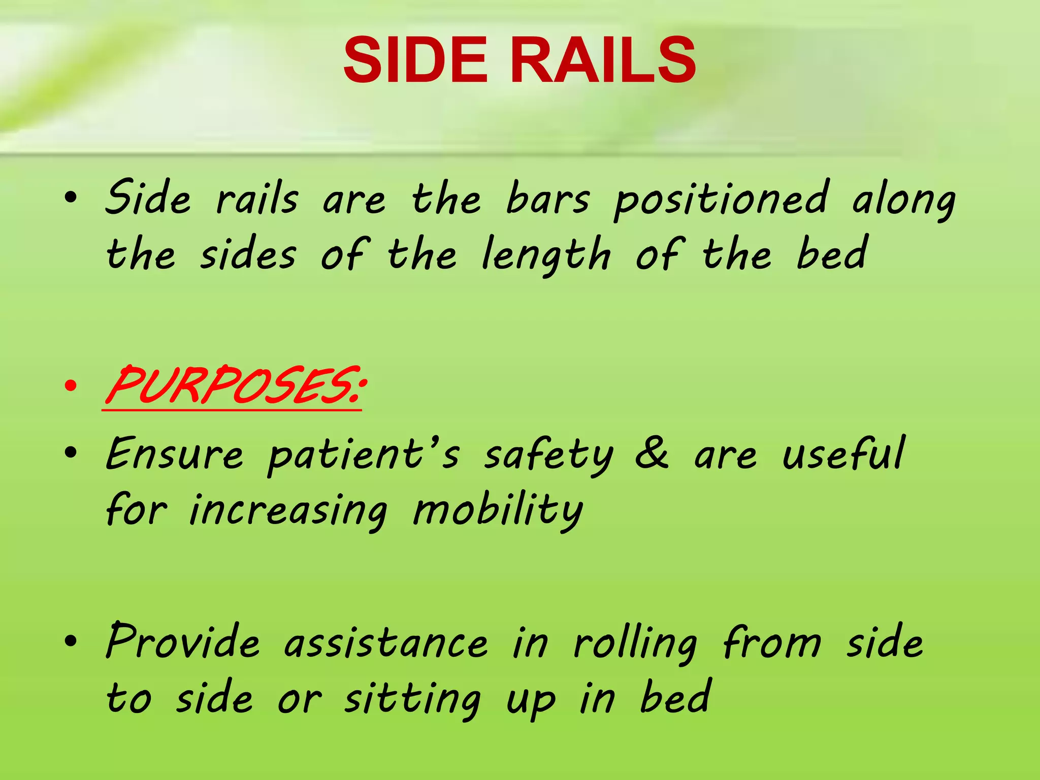 Comfort devices | PPTX