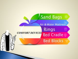 COMFORT AND COMFORT DEVICES , THEIR PURPOSES | PPTX