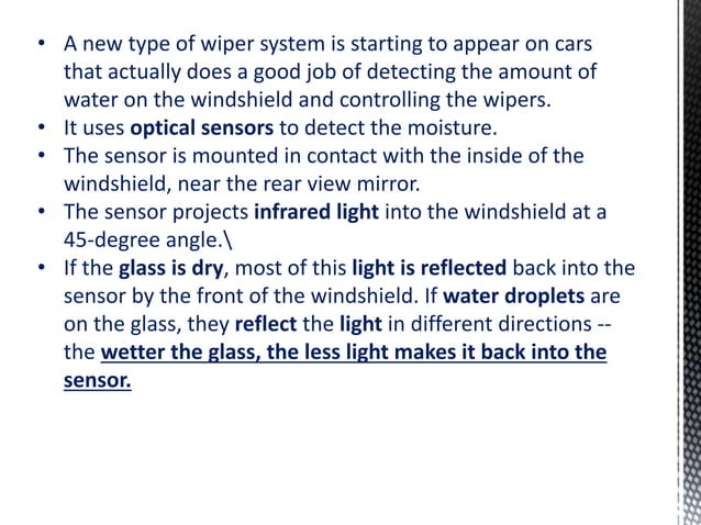 Automotive Comfort Systems: A brief overview | PPTX