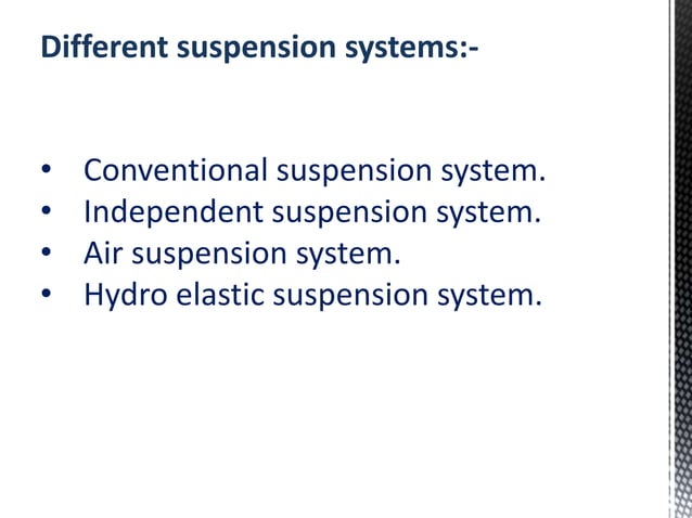 Automotive Comfort Systems: A brief overview | PPTX