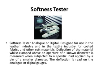 Material Comfort
