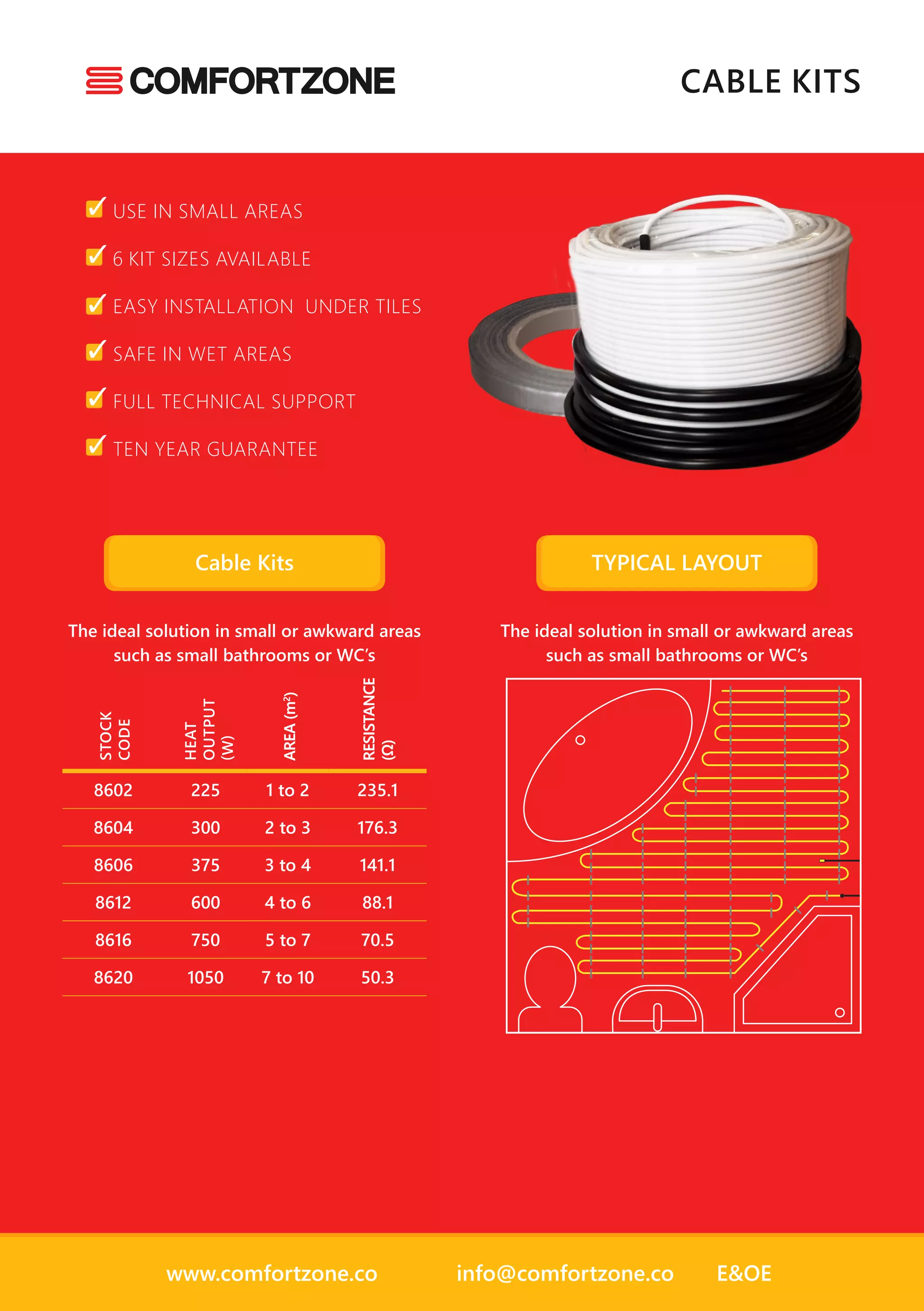 Comfortzone product brochure | PDF | Home Improvement | Home & Garden