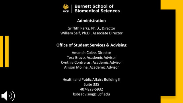 UCF College of Medicine Freshman Orientation - Class of 2024 | PPTX ...