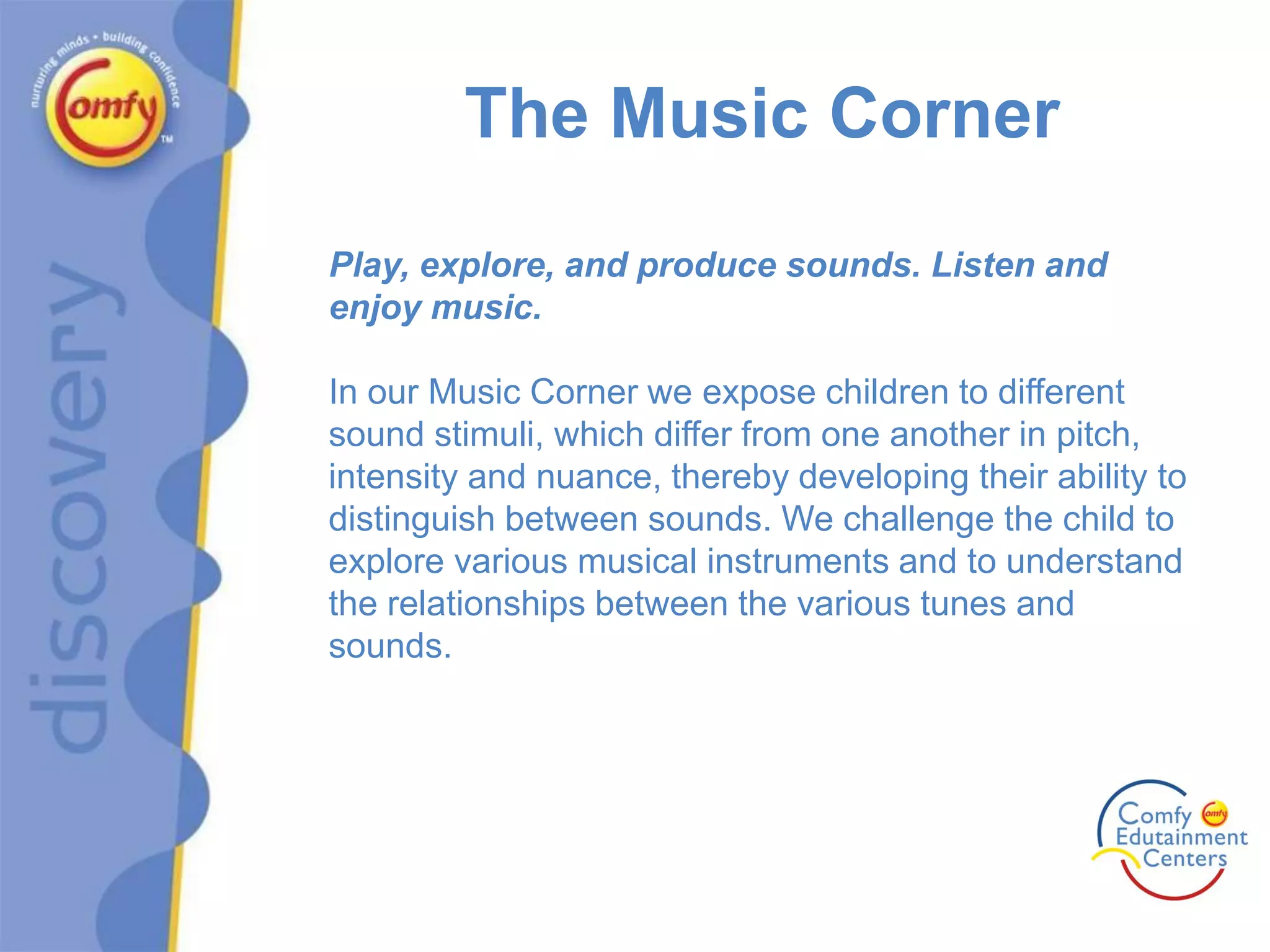 Comfyland Experience Activities Catalog December 2010 | PPT | Free Download