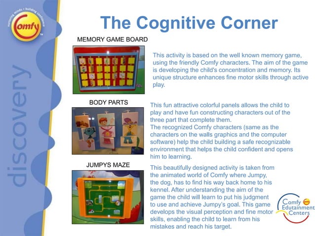 Comfyland Experience Activities Catalog December 2010 | PPT | Free Download