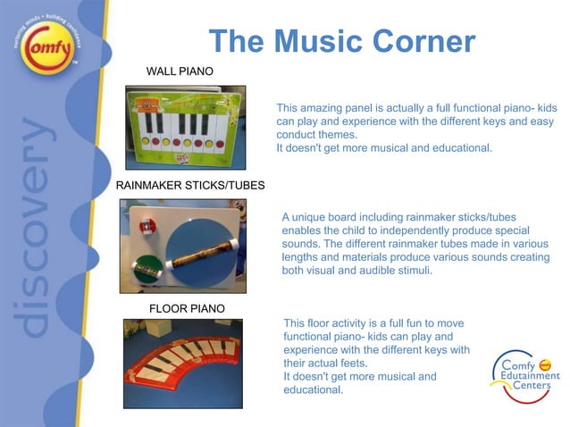 Comfyland Experience Activities Catalog December 2010 | PPT | Free Download