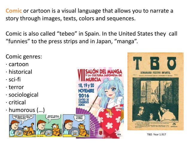 Comic language | PPT