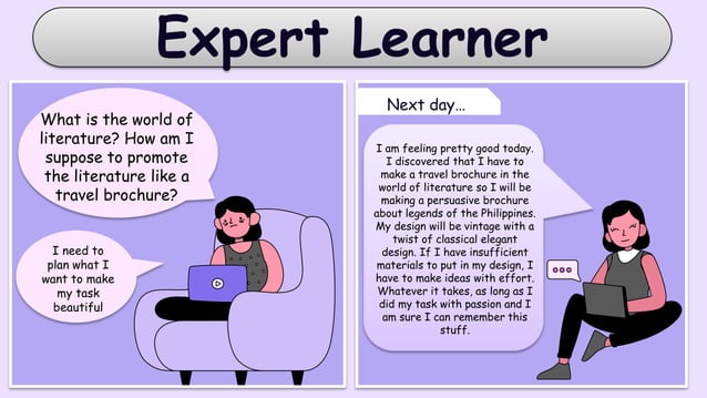Novice VS. Expert Learner in Facilitating Learner centered | PPT