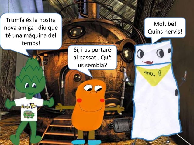 Comic 2015. Anem a la cuina d'abans | PPTX