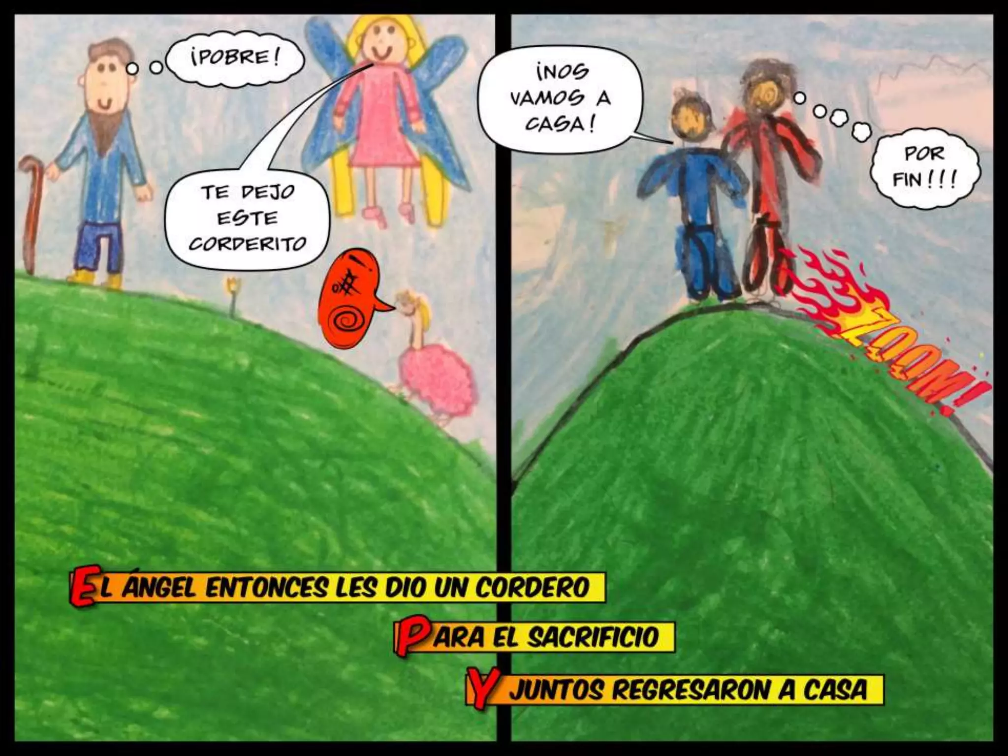 LA HISTORIA DE ABRAHAM EN COMIC. 2ºB | PPT