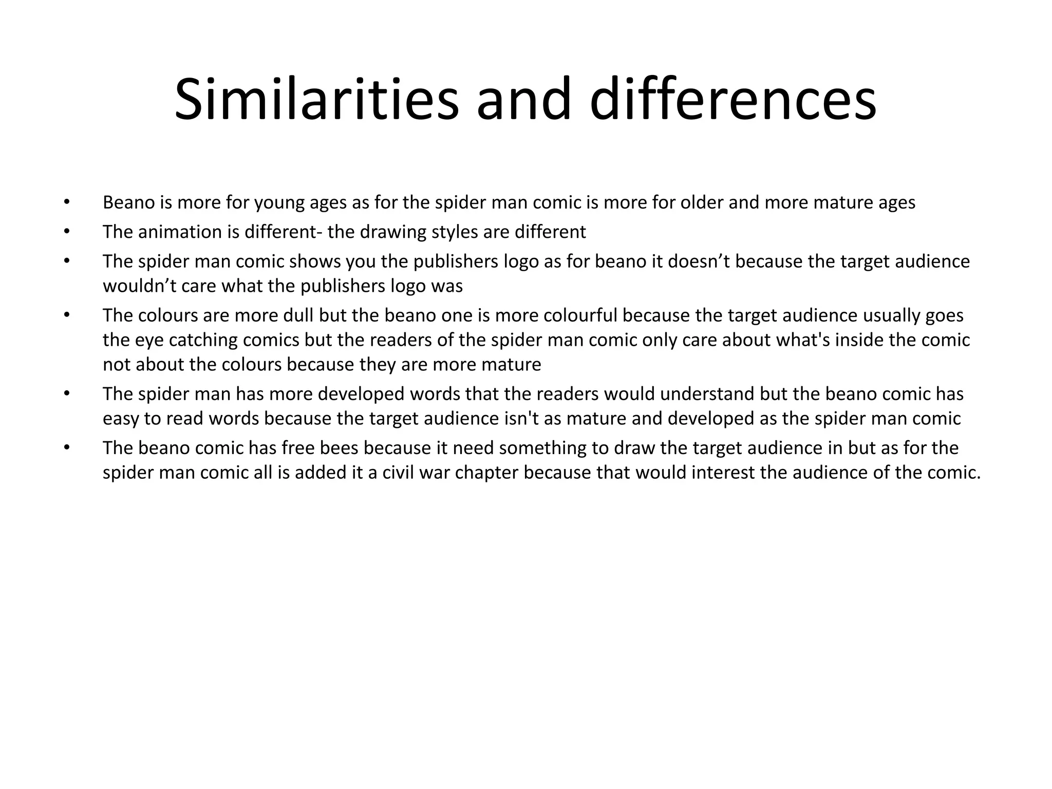 Comic annotation | PPTX