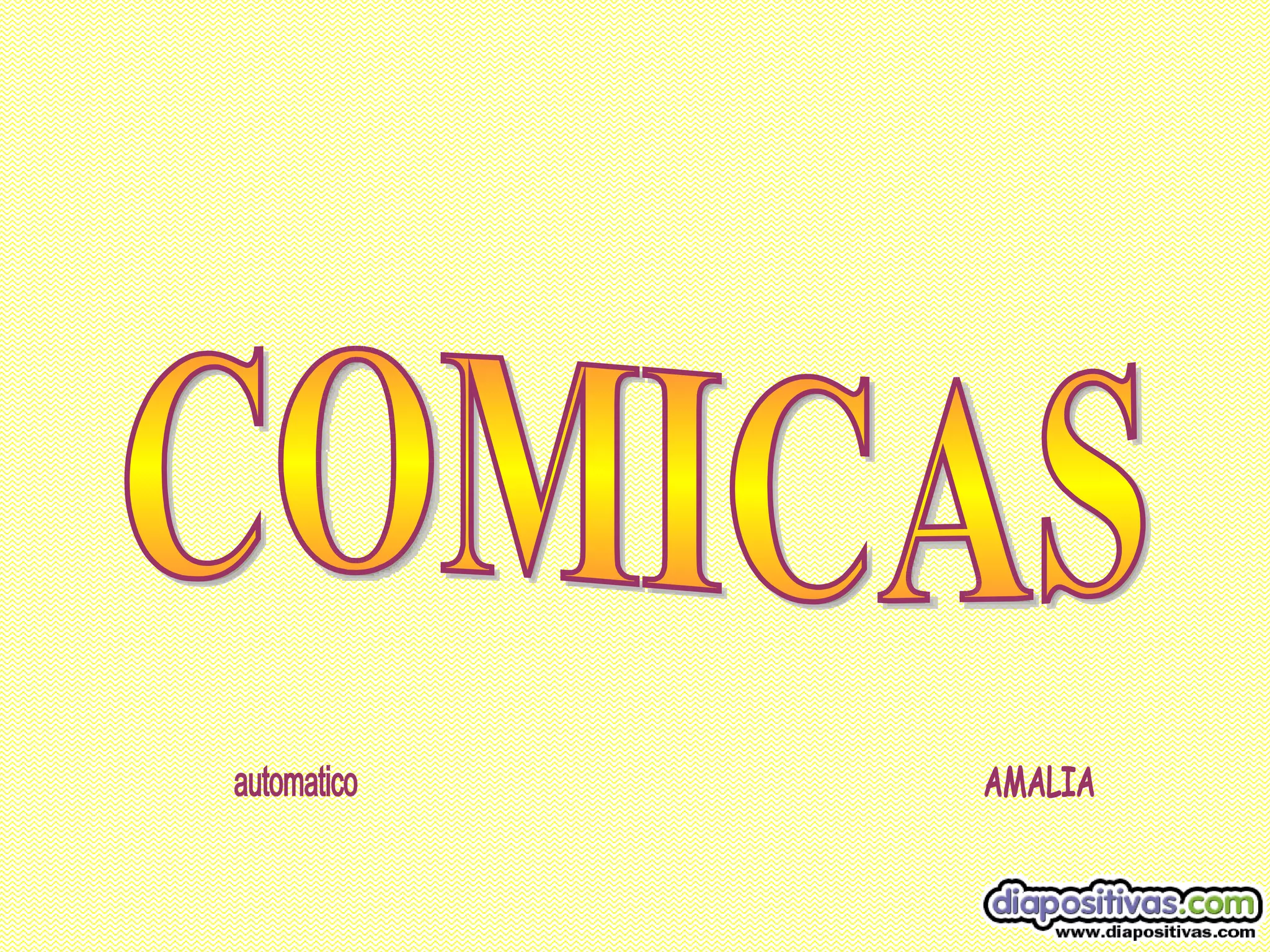 Comicas Diapositivas | PPS