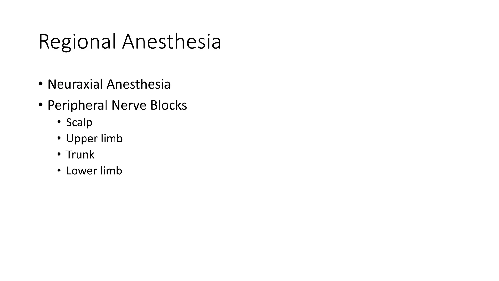 Compications of regional anesthesia | PDF | Surgery | Medical Health