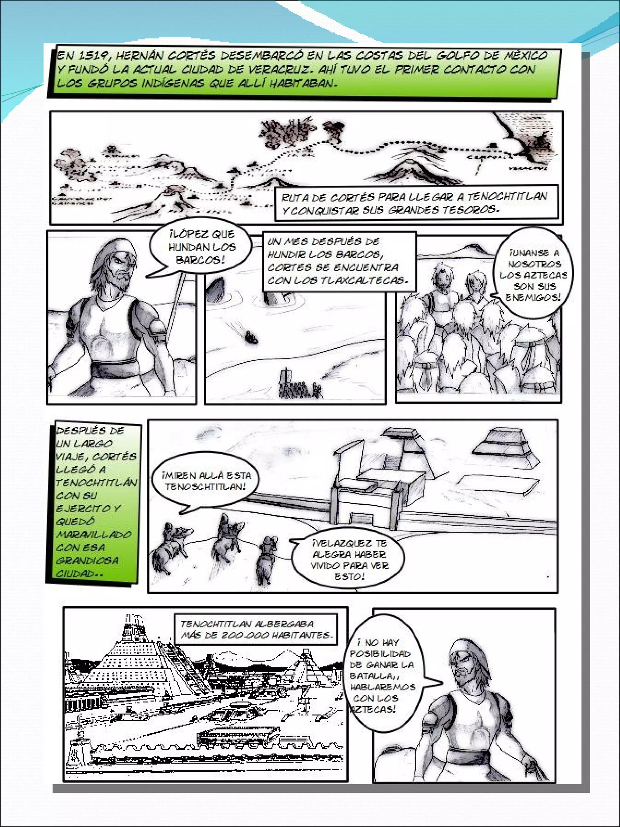 Comic Aztecas | PPT