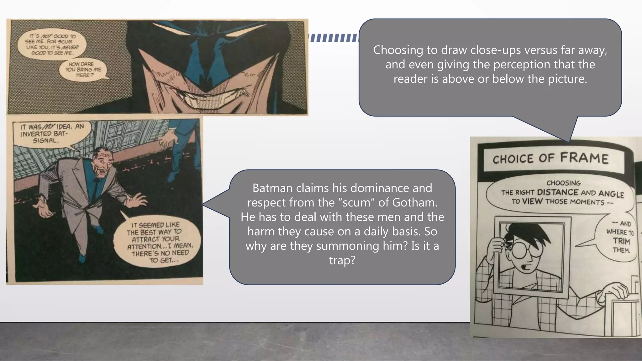 Jaclina's Comic book analyisis presentation | PPT