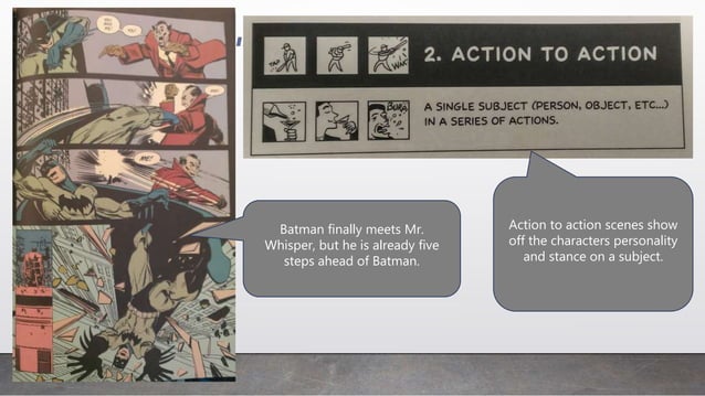 Comic book analyisis presentation | PPTX