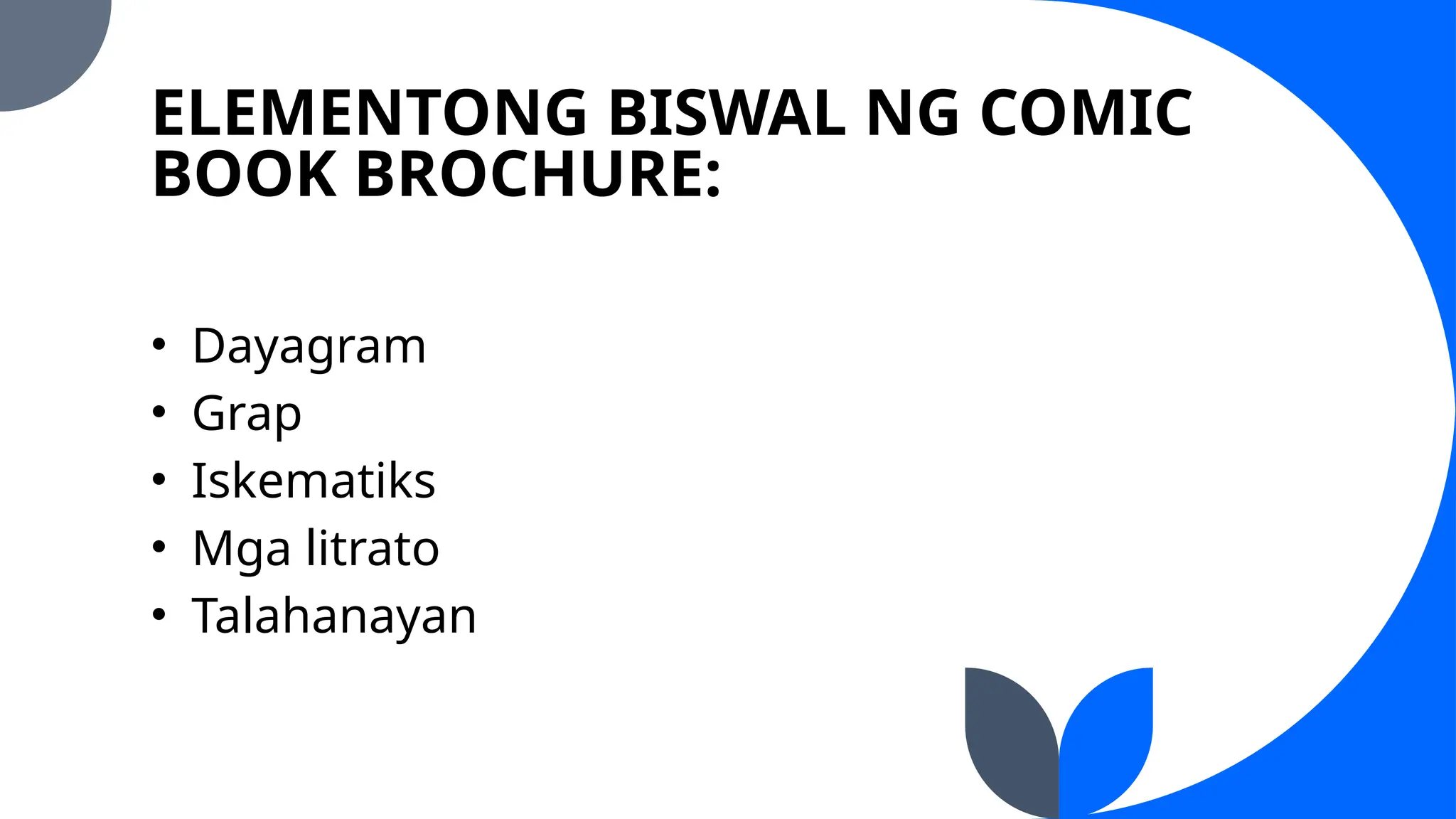 comic book brochure in Filipino 7 .pptx