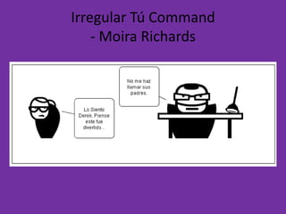 Comic commands | PPTX