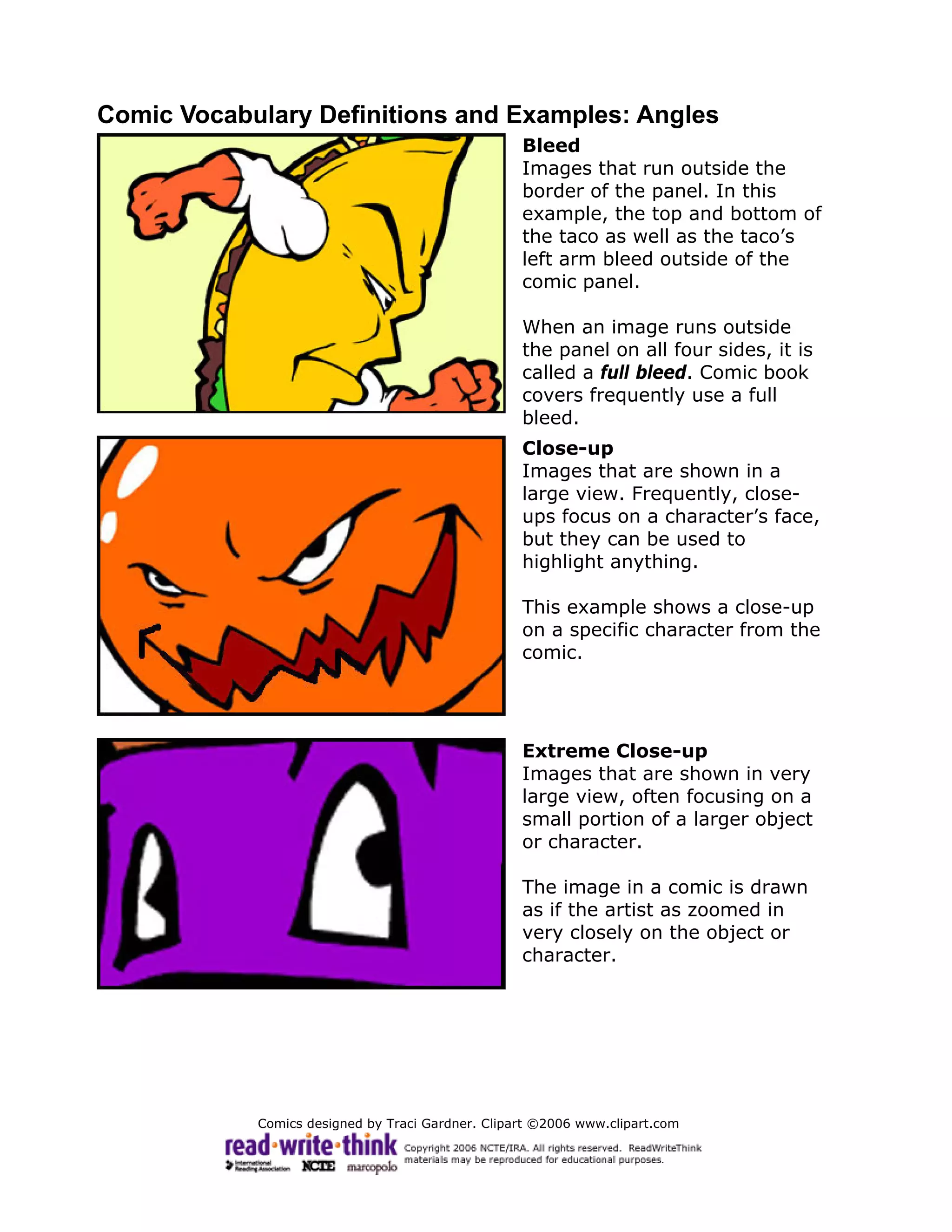 Comicdefinitions angles | PDF