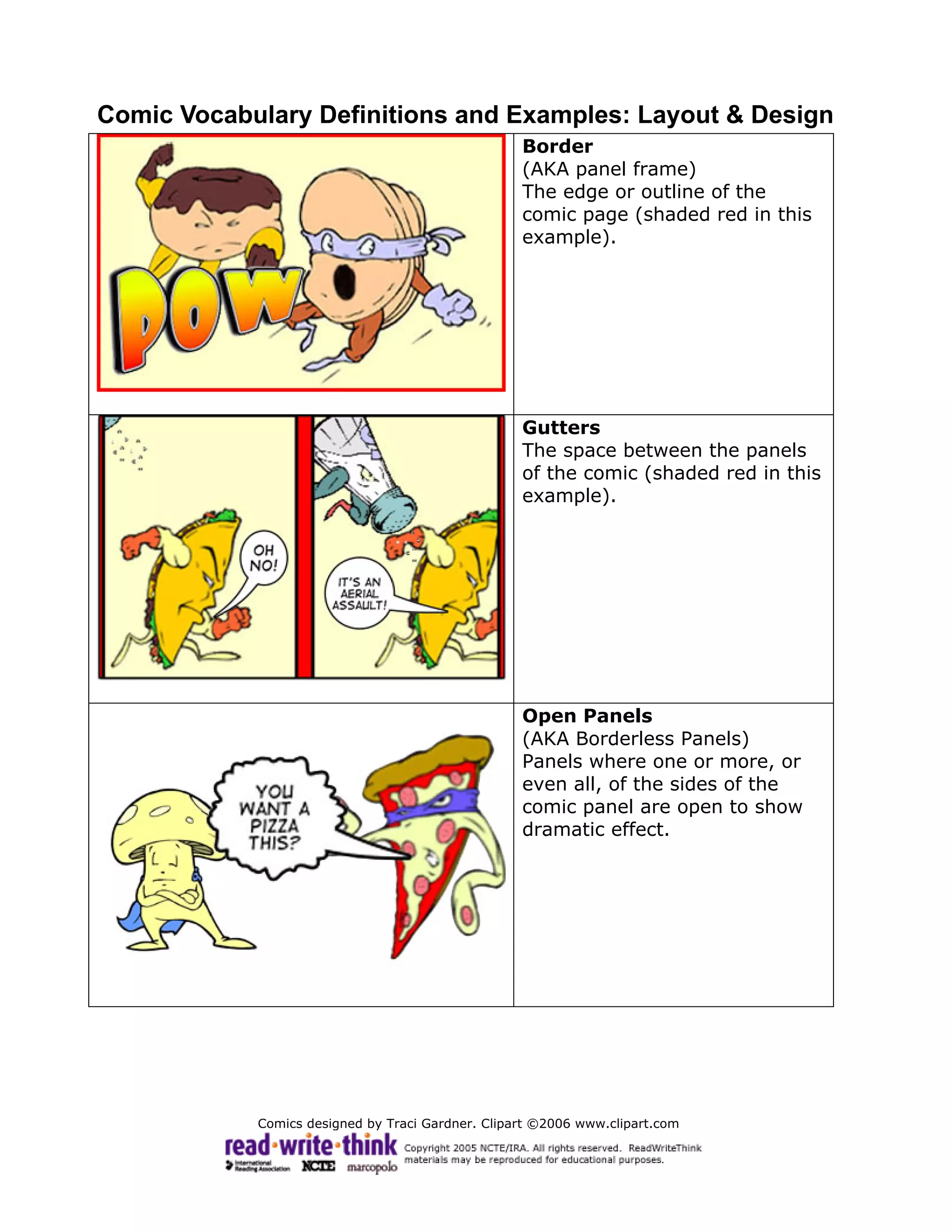 Comicdefinitions design | PDF