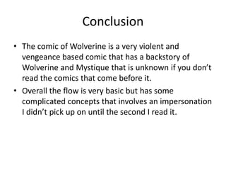 Comic Analysis Donikowski | PPTX