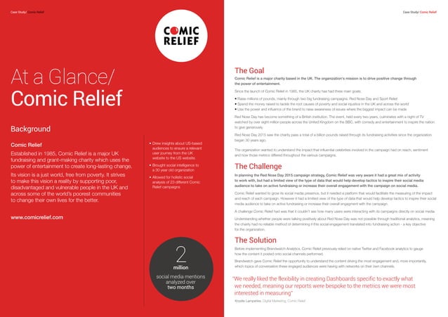 Case Study: Comic relief | PDF