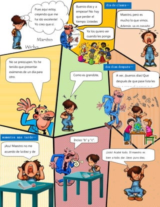 Comics: la evaluación | DOCX