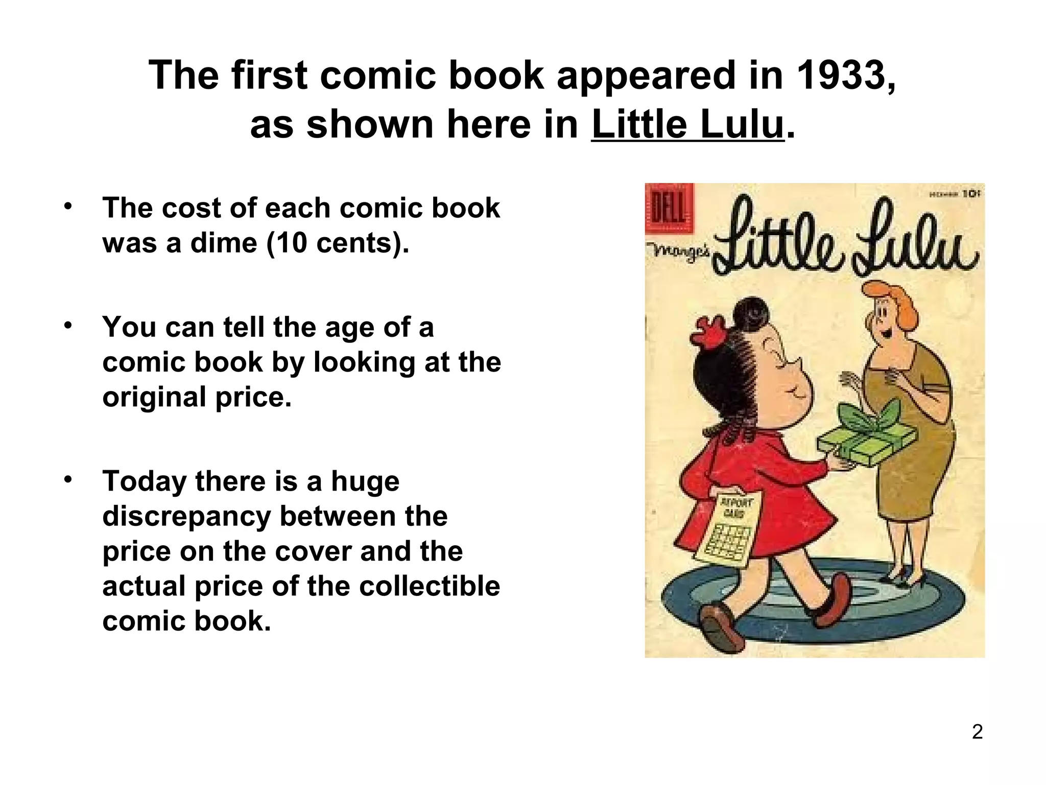 Comics, Comix, and the Graphic Novel | PPT